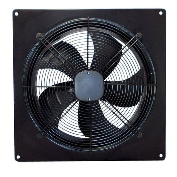 Industrial Ventilation Extractor Metal Plate Fan Axial Exhaust ...