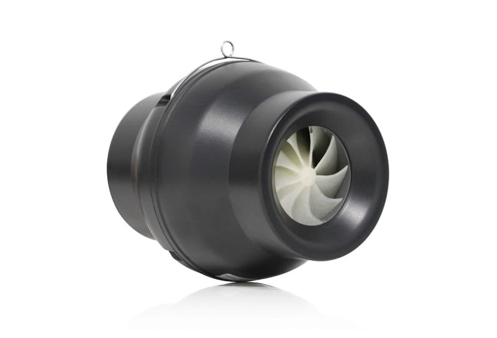 Inline Duct Extractor 4"/100mm Fan Silent Ventilation CE/FCC Certified ...