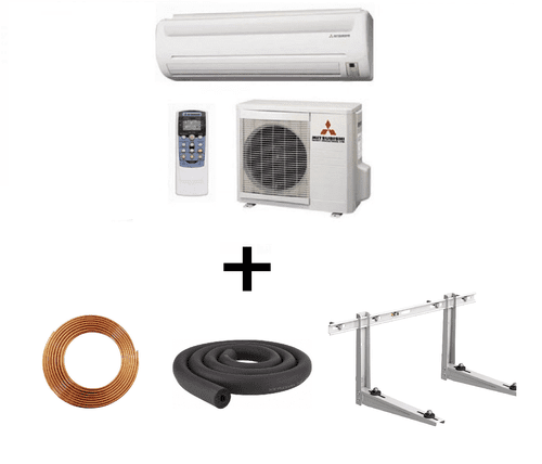 MHI Wall mounted system 4 5kw R32 - Standard Inverter Installation Kit