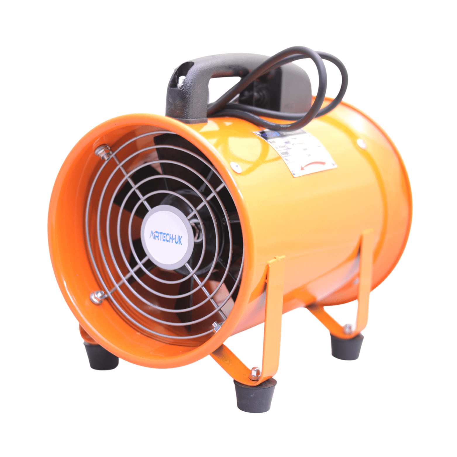Portable Industrial Ventilator Axial Blower Workshop Extractor Fan 12 ...