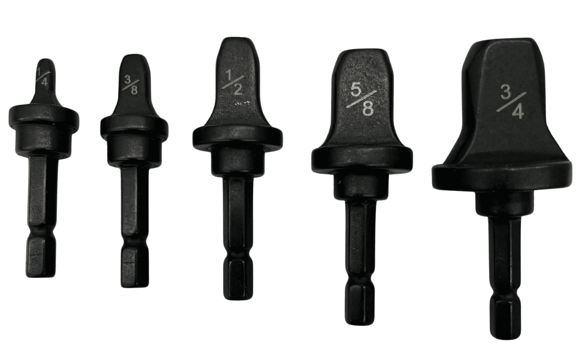 Professional Flaring Head Set 5PCS 1/4" 3/8" 1/2" 5/8" 3/4" Tube ...