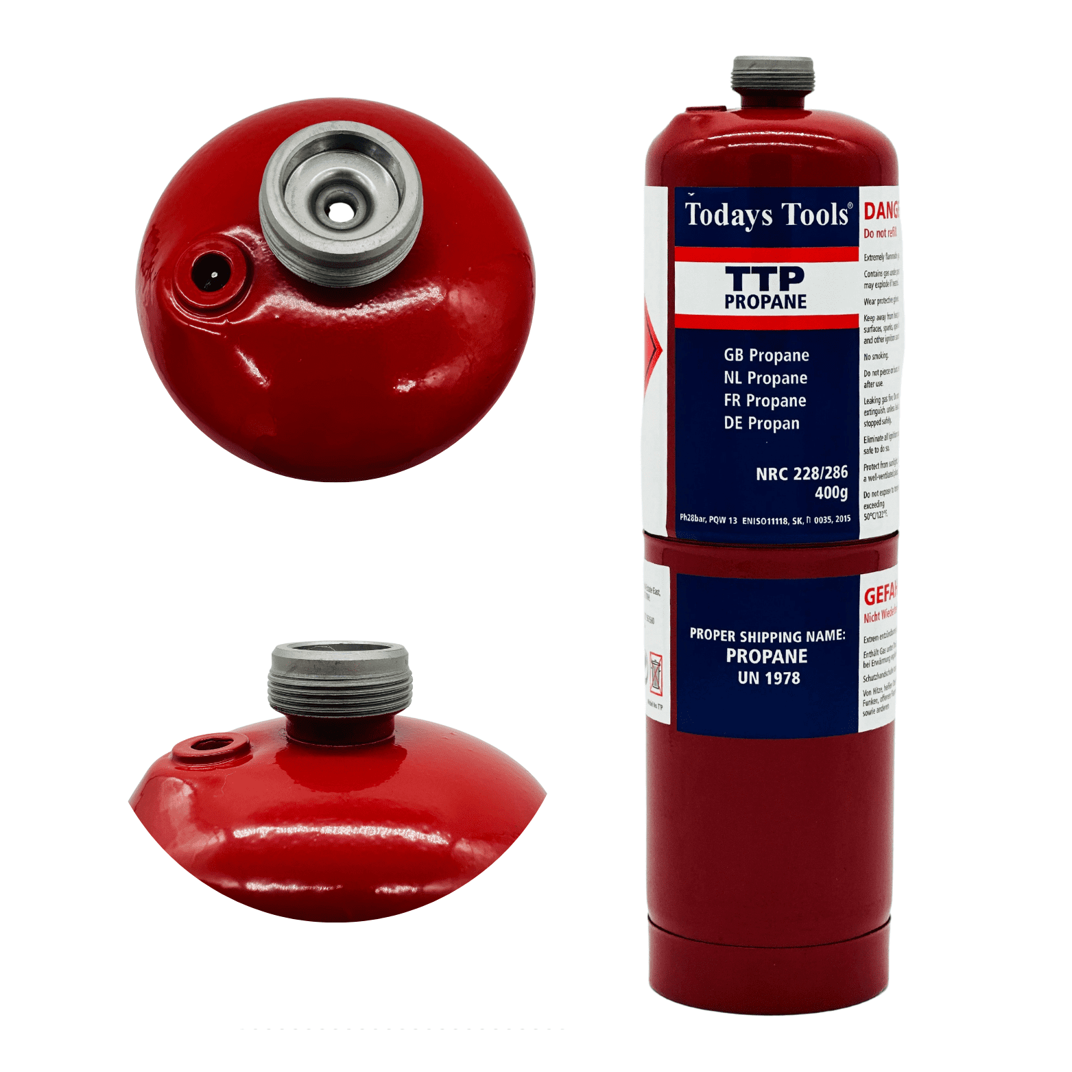 Propane Gas 400g Bottle Disposable Gas Cylinder plumbers Blow torch Jet ...