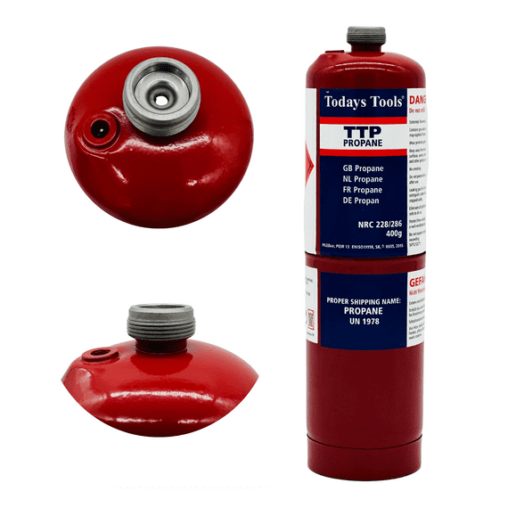 Propane Gas 400g Bottle Disposable Gas Cylinder plumbers Blow torch Jet ...