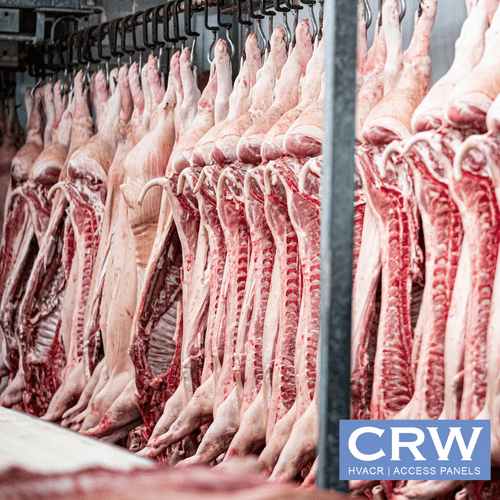 Sliding Meat Rail Hanging System- 1M Double Hooks