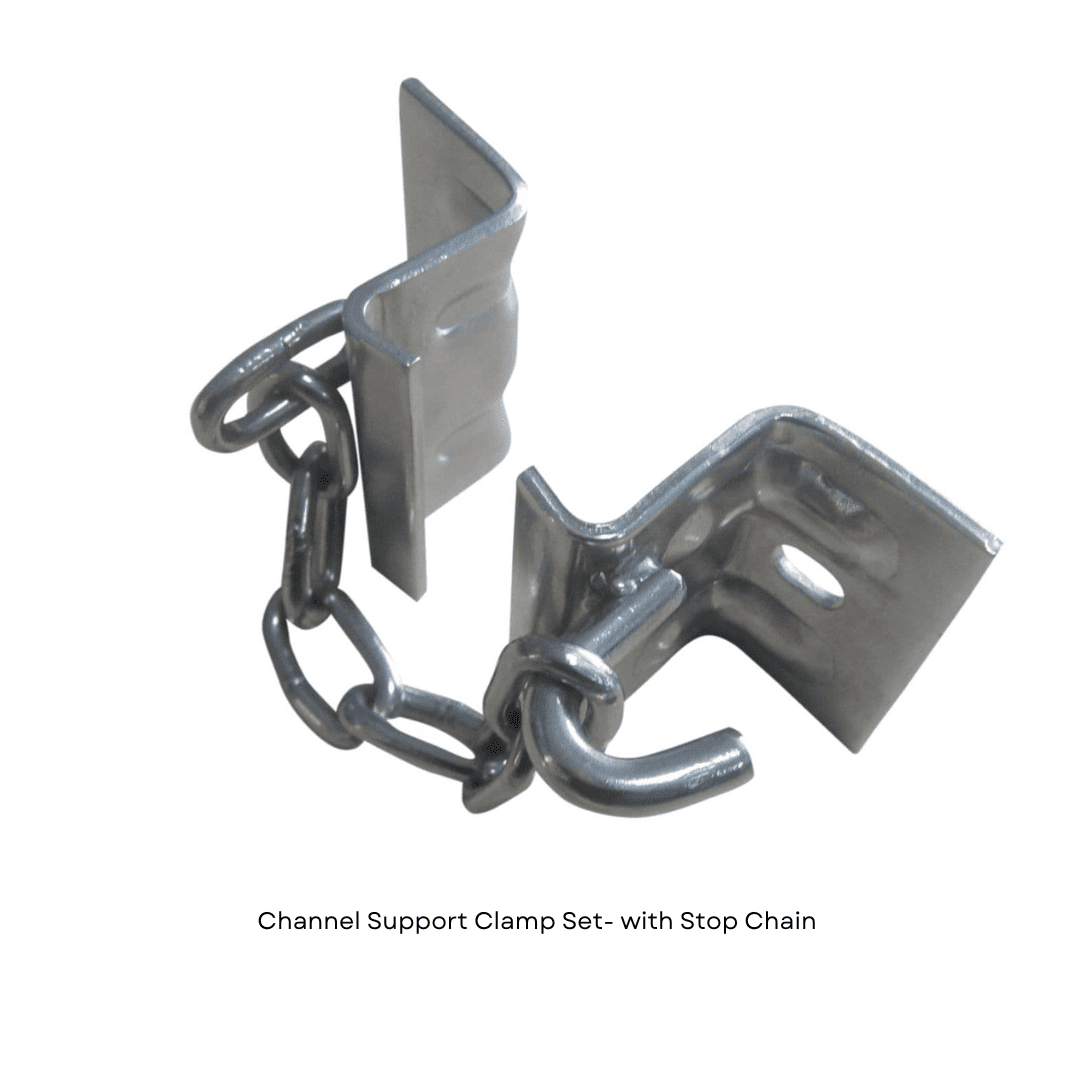 Sliding Meat Rail Hanging System- 2M Double Hooks