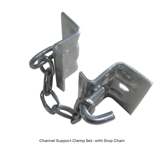 Sliding Meat Rail Hanging System- 2M Double Hooks