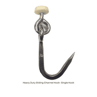 Sliding Meat Rail Hanging System- 3M Single Hooks