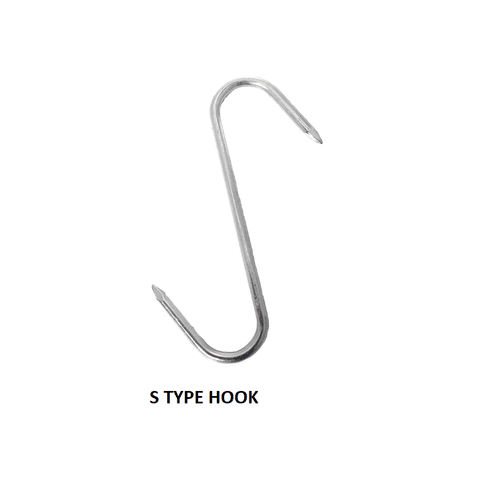 Static Meat Rail Systems/Kits- 2 5M 4 Hooks 10 S Type Hooks