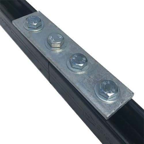 Strut Flat Plate Connector - 4 Hole