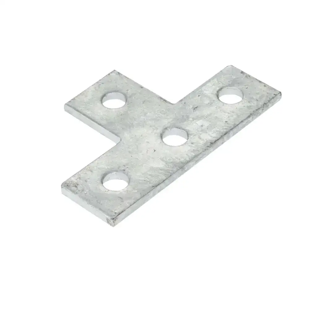 Strut Tee Plate Connector - 4 Hole