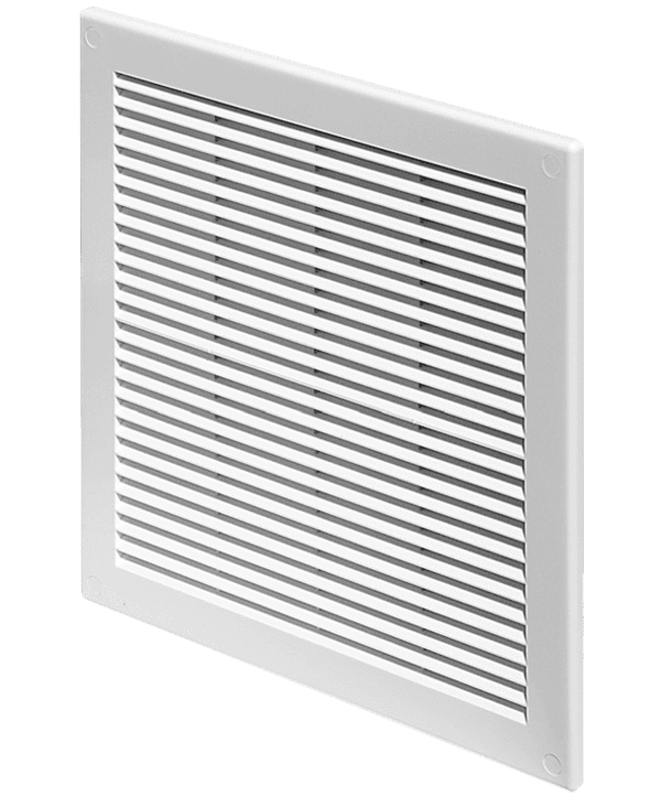 White air vent grille cover wall ducting ventilation grid