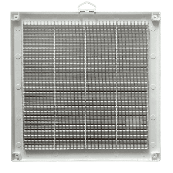 White air vent grille cover wall ducting ventilation grid