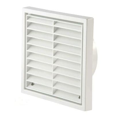 Chrome Circle Air Vent Grille Adjustable Ducting 100mm 4"to 150mm 6"