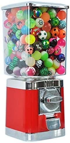 Red Retro Capsule Vending Machine