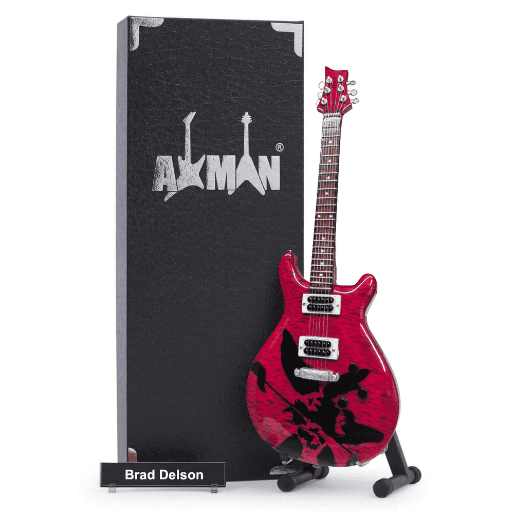 Brad Delson "Hybrid Theory Soldier" Guitar Miniature Replica Linkin ...