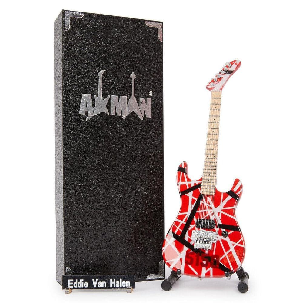 Miniature Replica Guitars | Display Case & Stand | Guitar Gifts | Axman