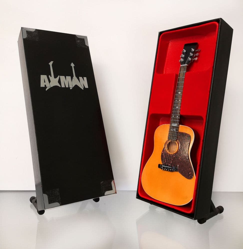 Lester Flatt Guitar Miniature Replica The Foggy Mountain Boys Handmade ...