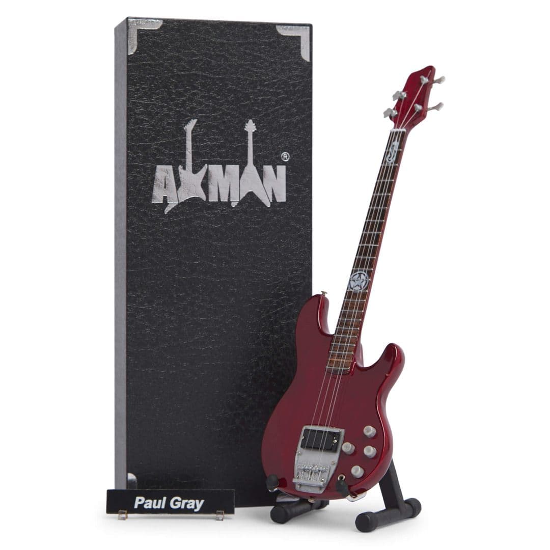 Paul Gray Guitar Miniature Replica | Slipknot | Handmade Music Gifts