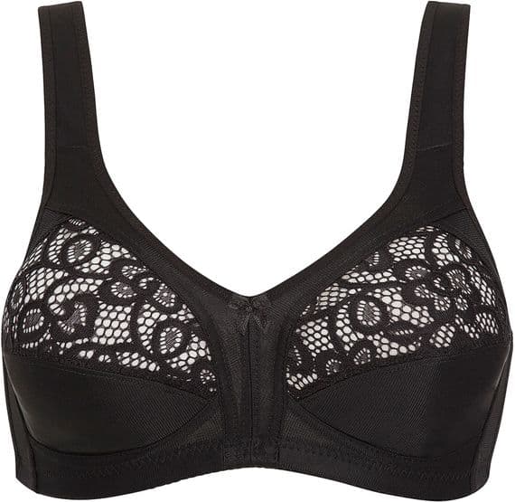 Naturana Full Cup Bra| Black-Burkes-shop