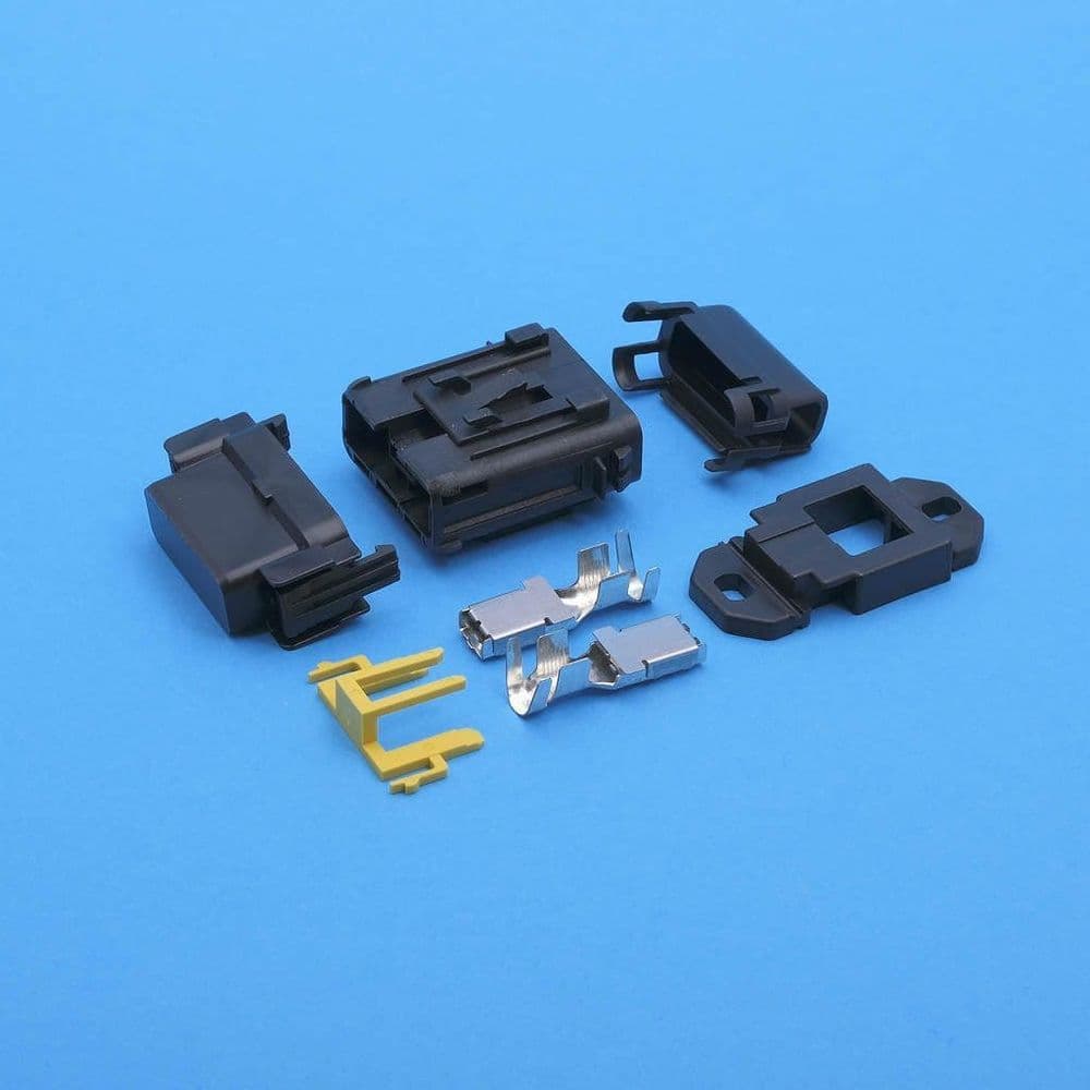 1 way Maxi Fuse holder kit inc mounting bracket with 2 crimp terminals ...