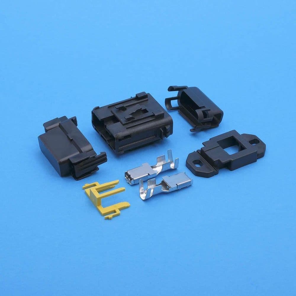 1 way Maxi Fuse holder kit inc mounting bracket with 2 crimp terminals ...