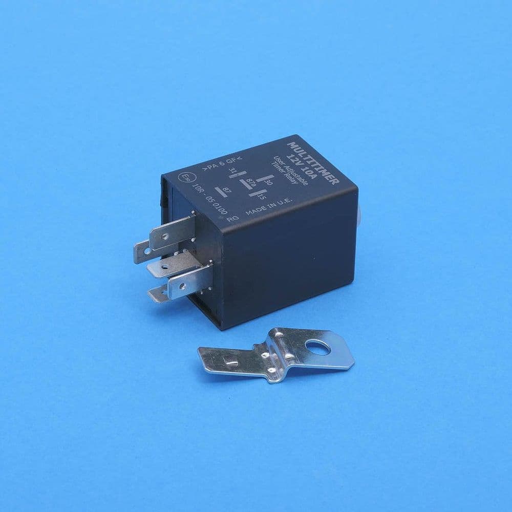 12 volt Timer relay Configurable time & delay on or off 74205