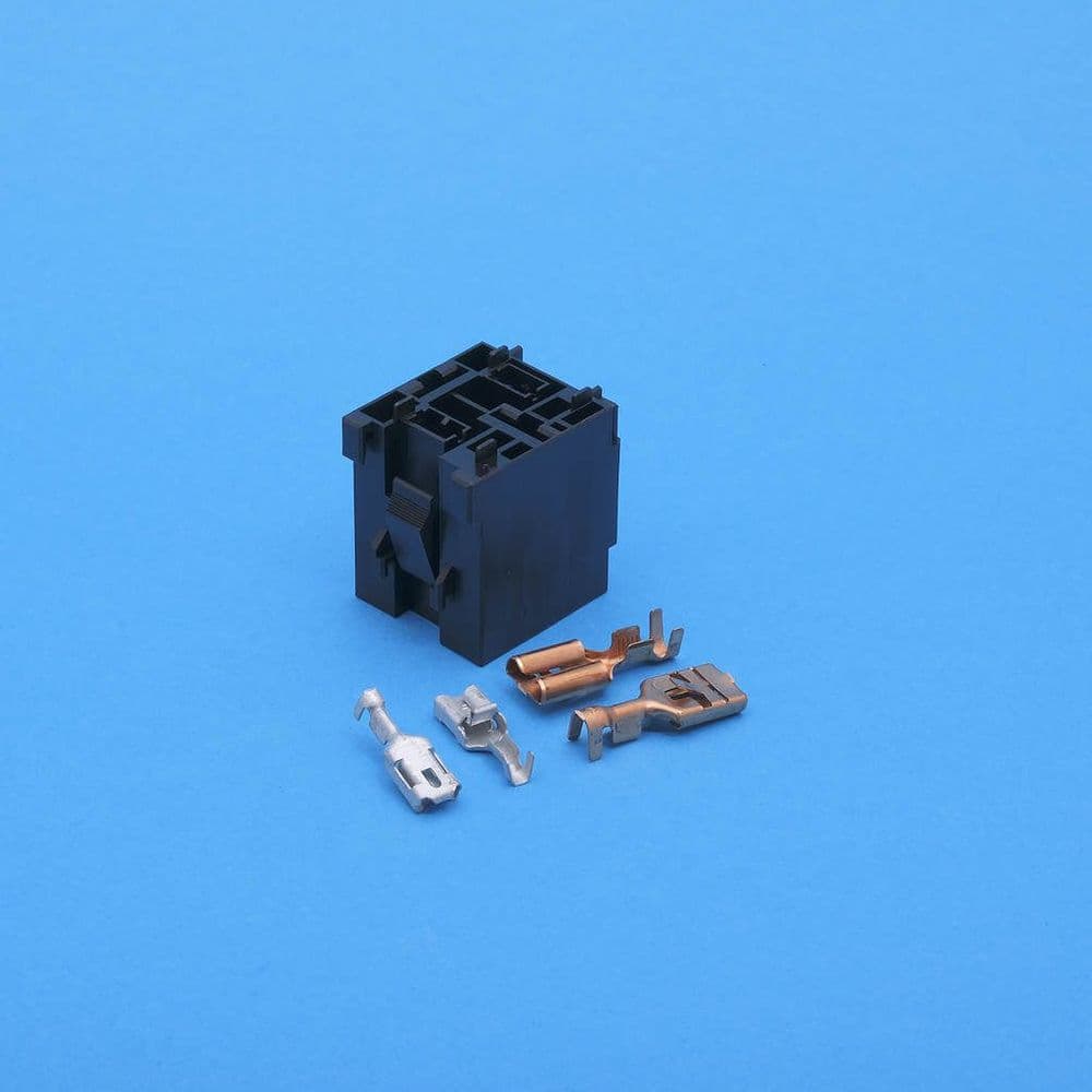 1w H/Duty 70A relay base Black 4 terminals supplied RBB1U