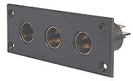 3 DIN sockets for panel mounting 16 amps max DINSK4