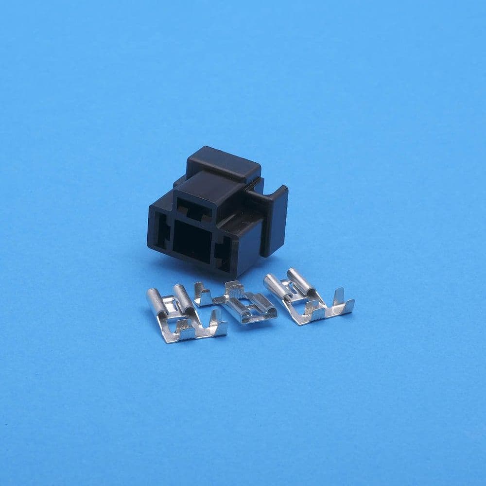 3 Pin H4 Headlight connector with terminals HEADCON