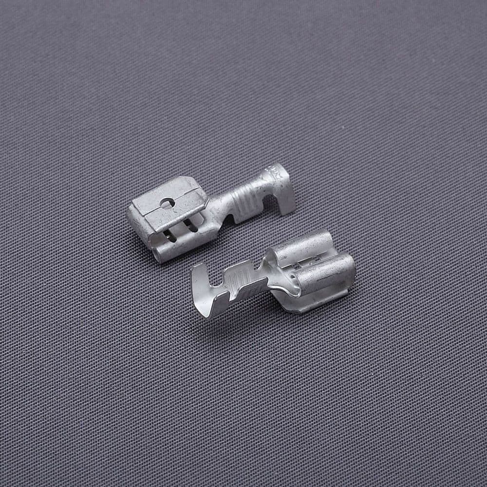 6 3 x 0 8mm piggy back blade terminal for 0 75-2 5mm wire 30-289-1/10