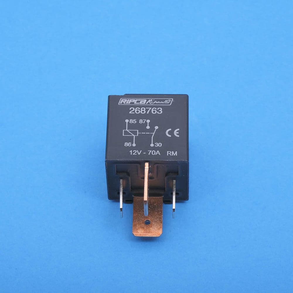 70A Relay with separate fixing bracket NO contacts 268763