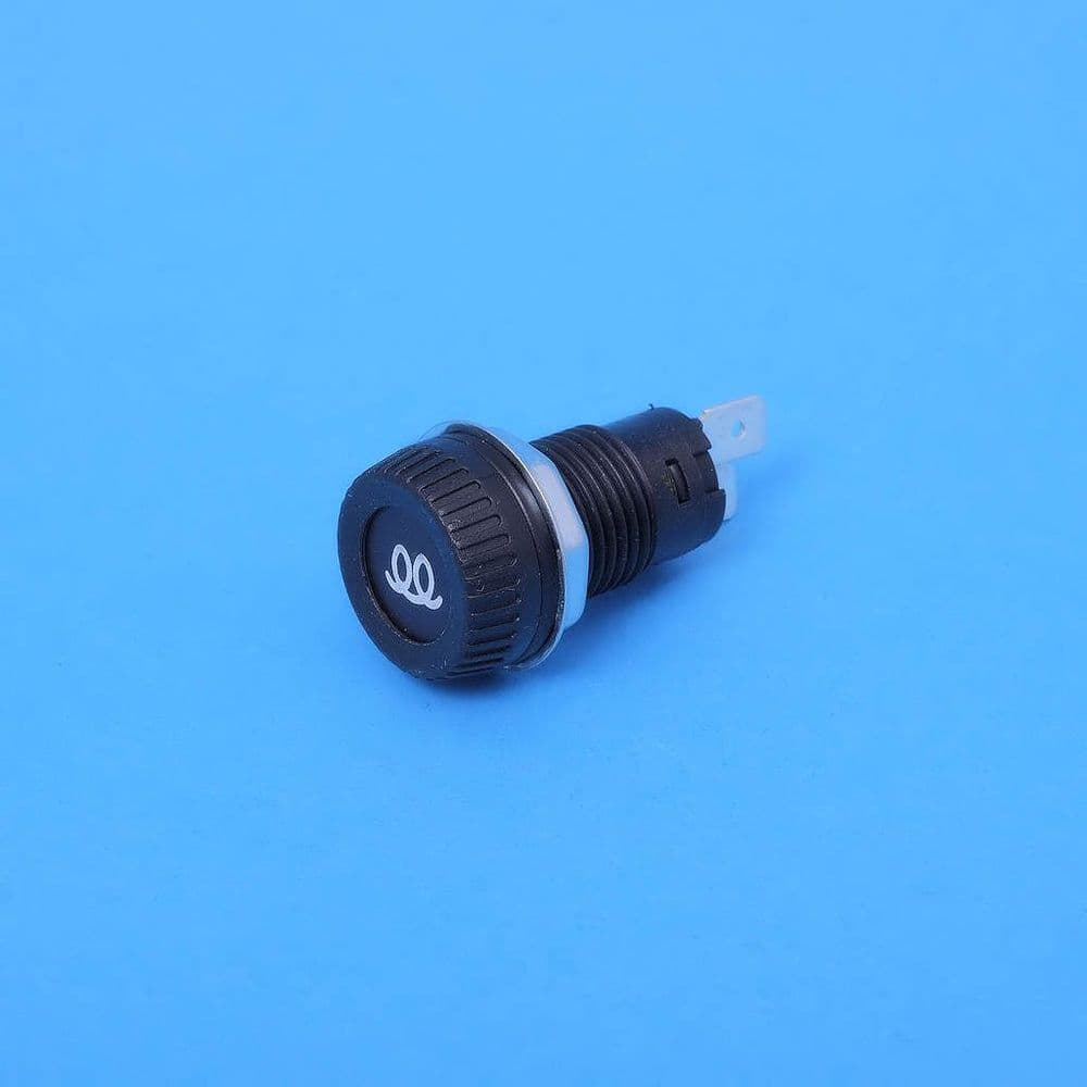 Black body warning light Amber coil symbol 60959