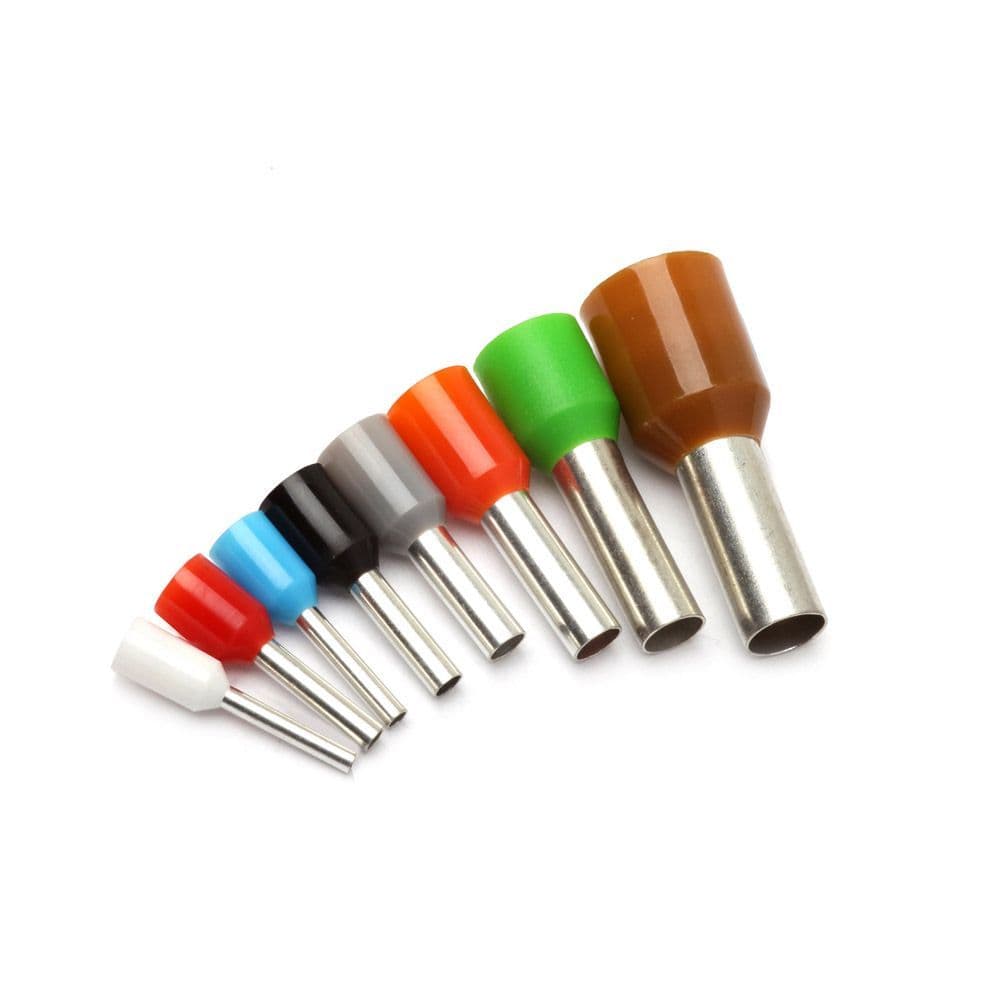 Cord end terminal for 6 0mm2 cable Green 25 pack CET060/25