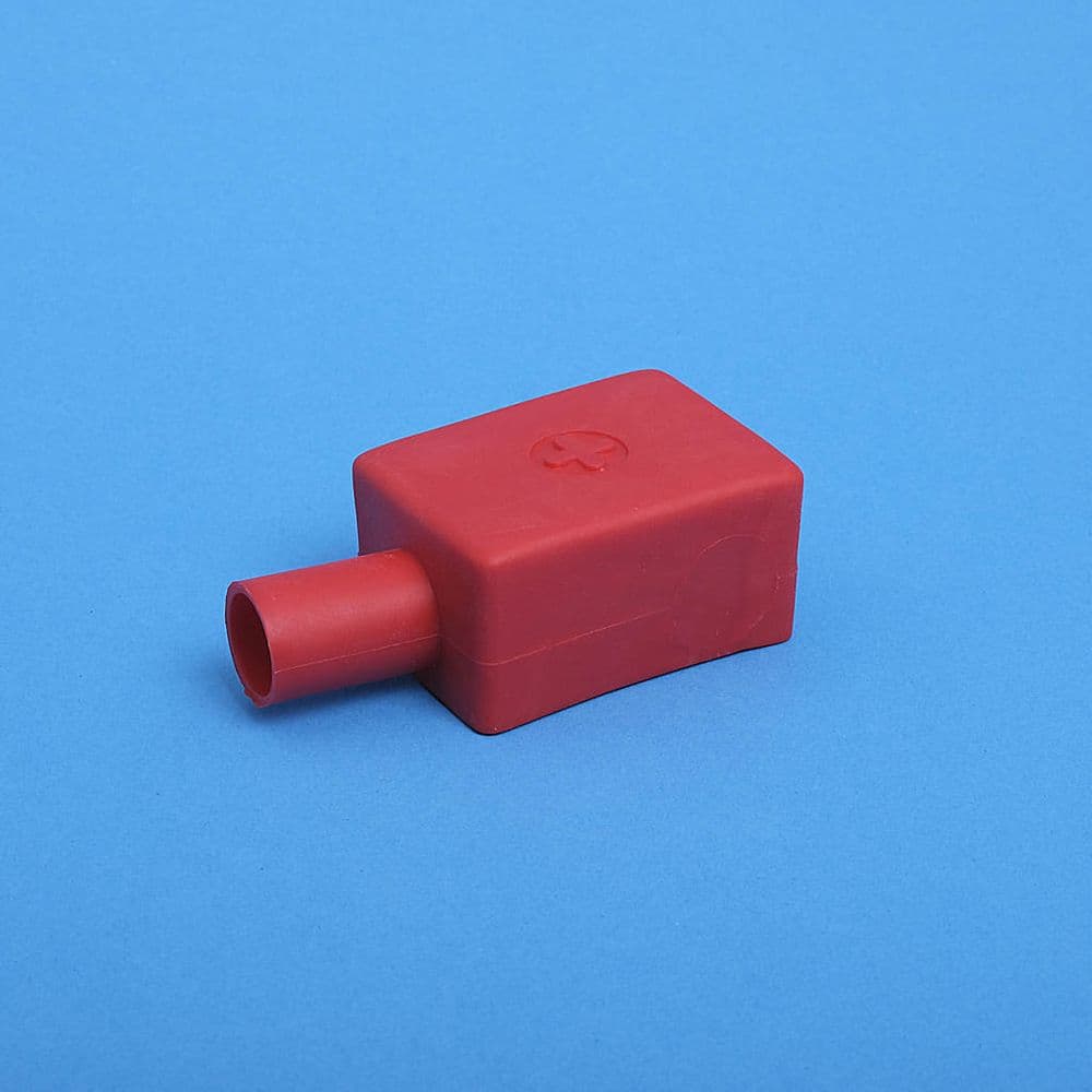 Medium battery terminal cover Red End entry BTC10R