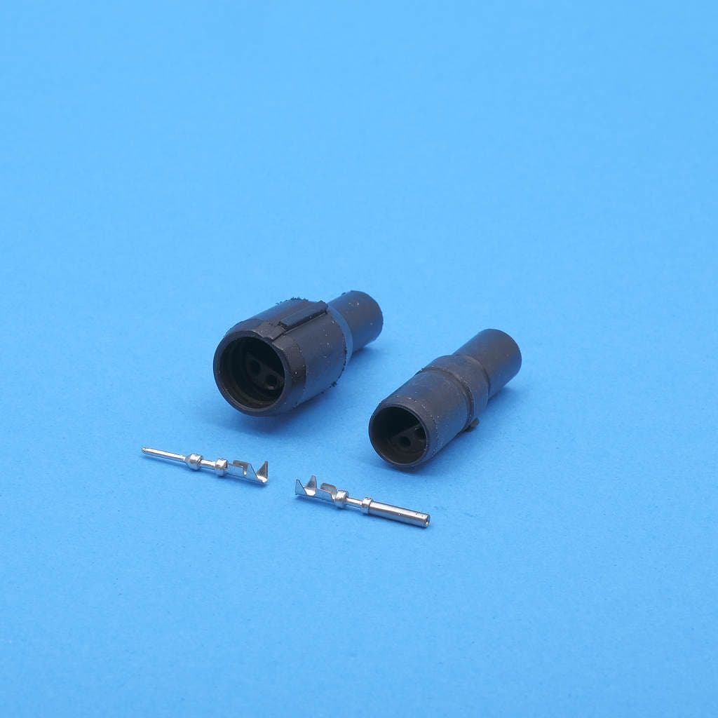Mini Sure-Seal 4 way plug receptacle and terminals 8551-4