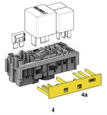 MTA 0101695 Module Maxi/Micro Relay