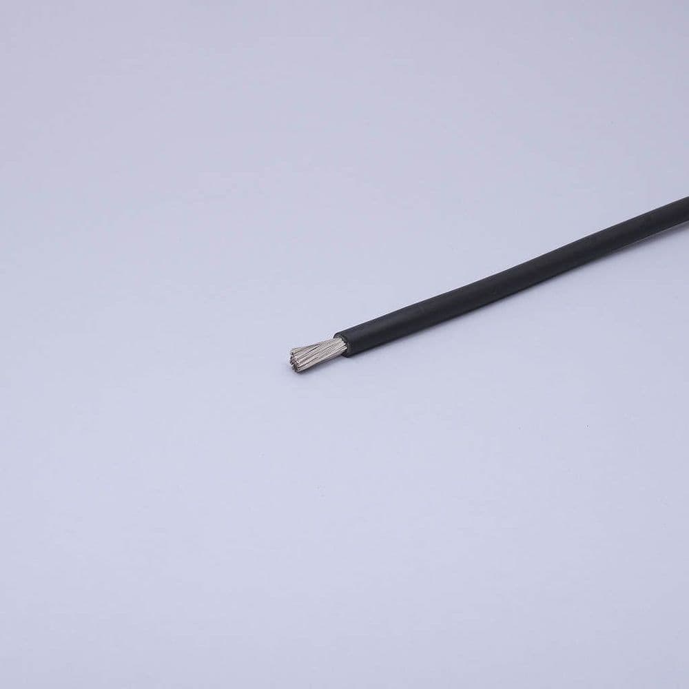 PVC starter cable 16mm 110 amps Black PVC16B/110