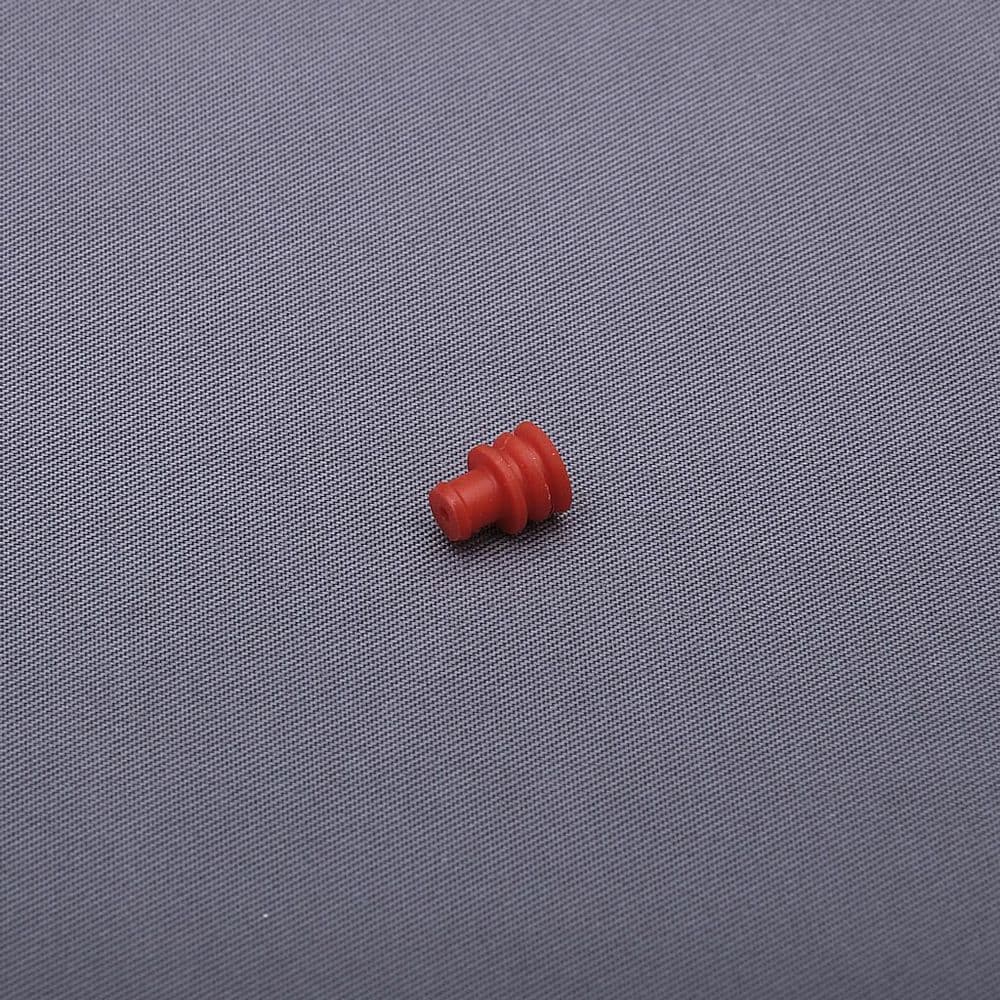 Small Superseal connector red wire seal 3-7760/10