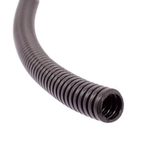 Split lockable nylon convoluted tubing 15 8mm ext dia LCT13