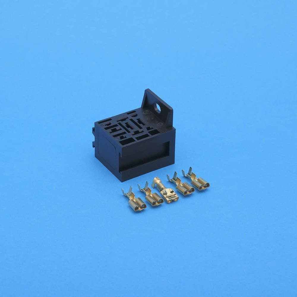 Standard relay base with fixing hole & terms Interlocking RBS1UKIT