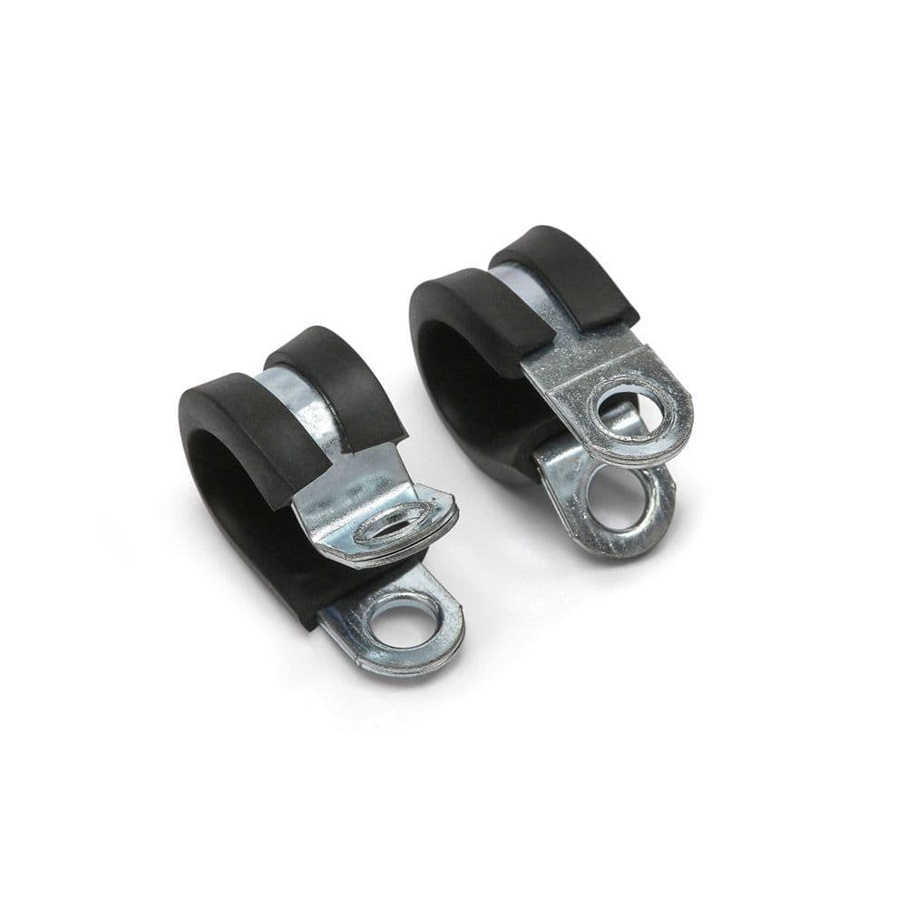 Steel Rubber Lined P clip 16mm PS57