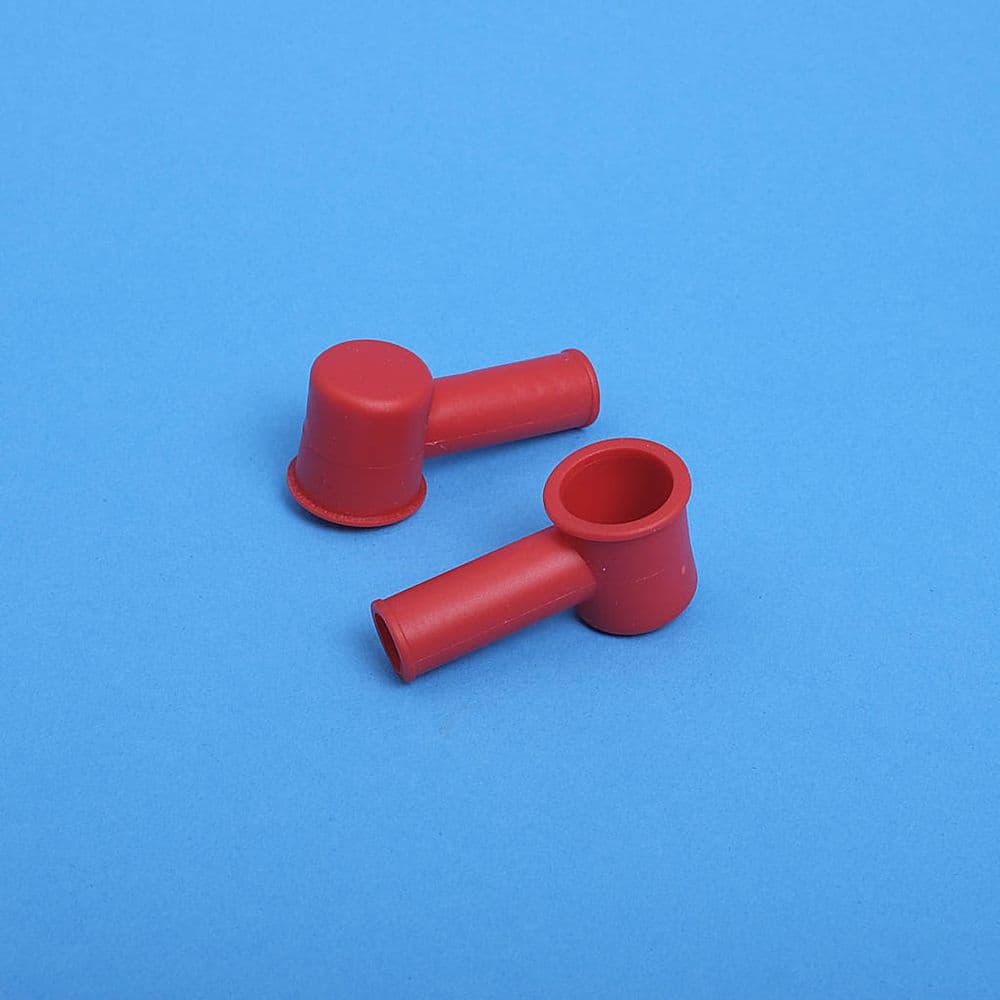 Terminal cover red 15mm x 7 5mm AC2R