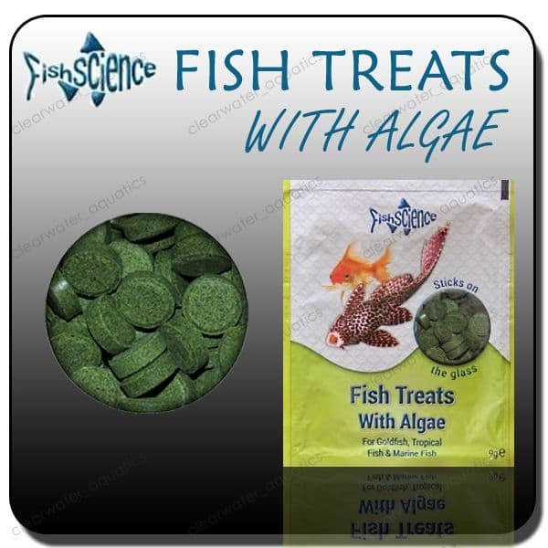 Fish Science Treats with Algae