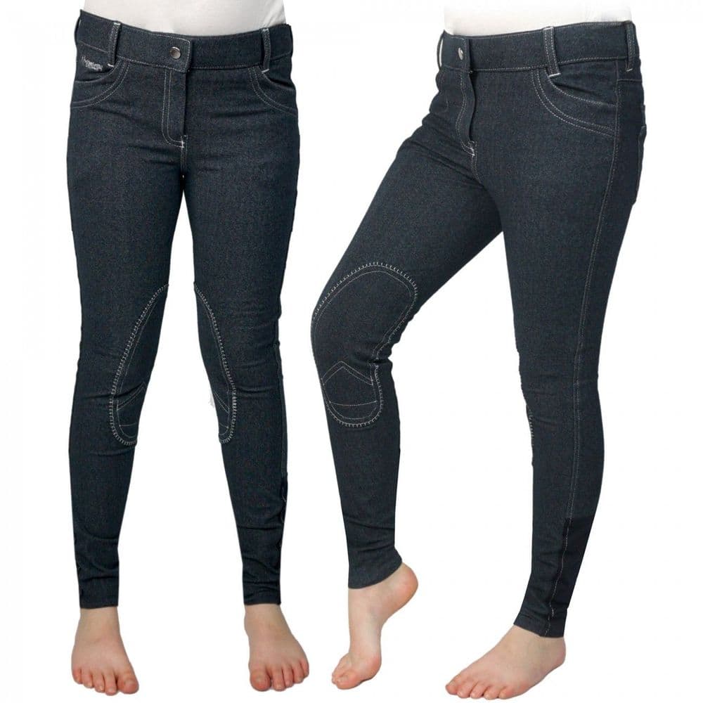 WHITAKER DENIM-EFFECT KIDS BREECH