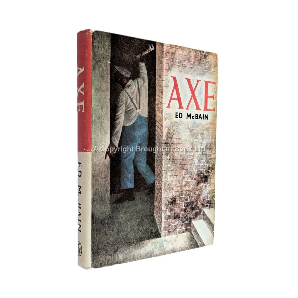 Axe Signed by Ed McBain Thriller Book Club Edition Hamish Hamilton 1964