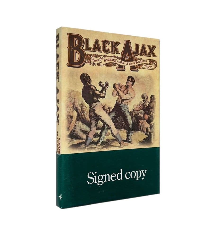 Black Ajax 1997 First Edition NF Signed Band – George MacDonald Fraser