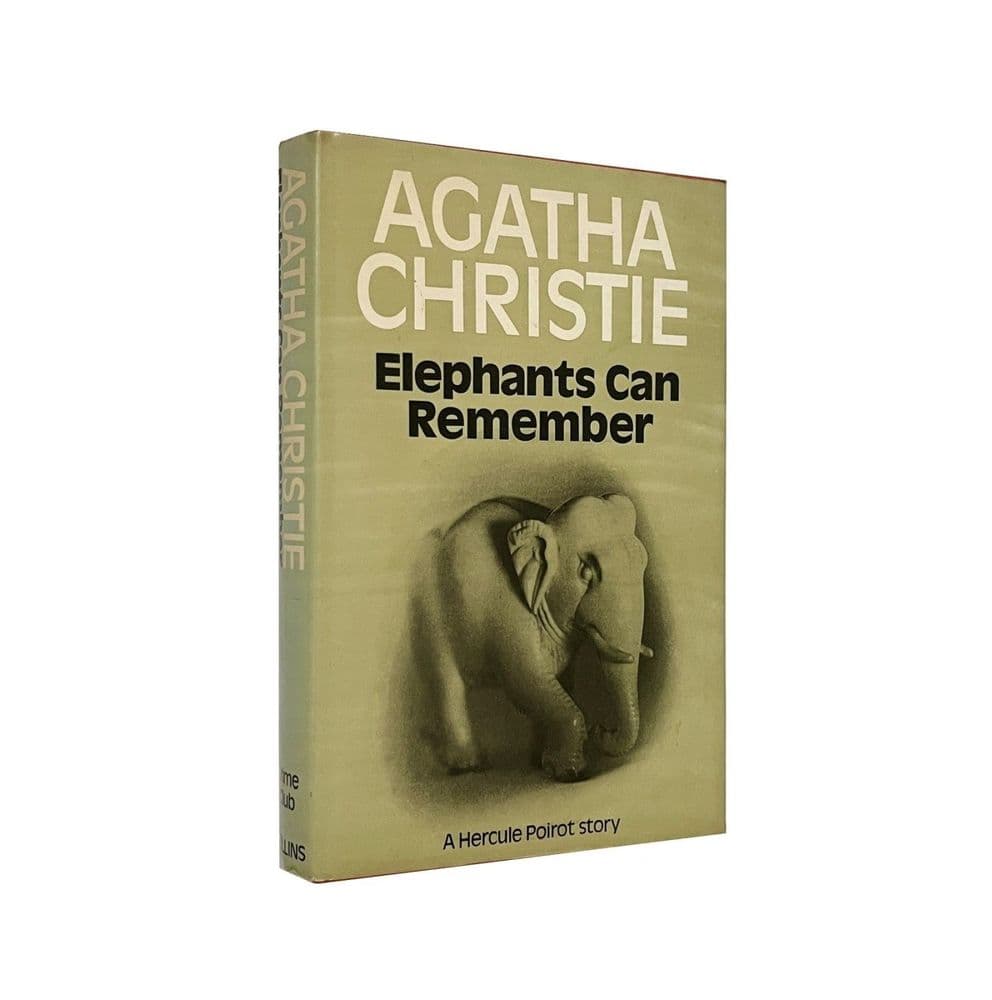 Elephants Can Remember 1972 First Edition NF/NF – Agatha Christie