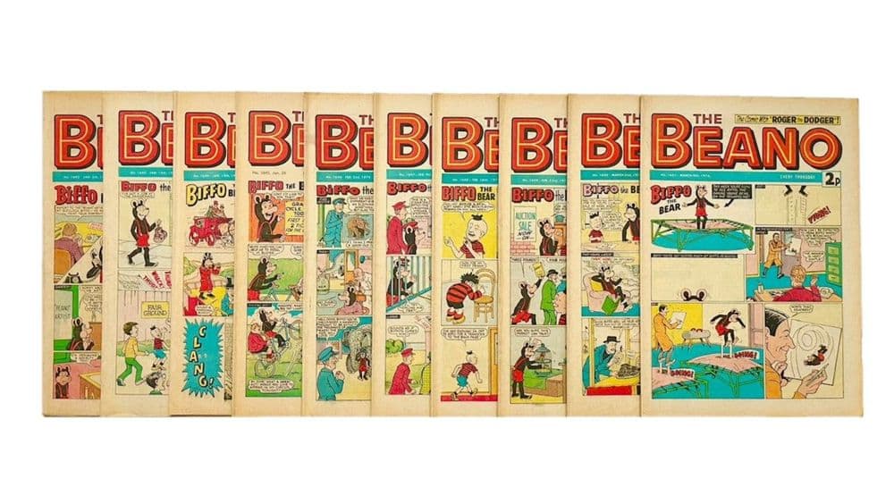 The Beano Comic 1974 Complete Year Issues 1642 - 1693 D C Thomson