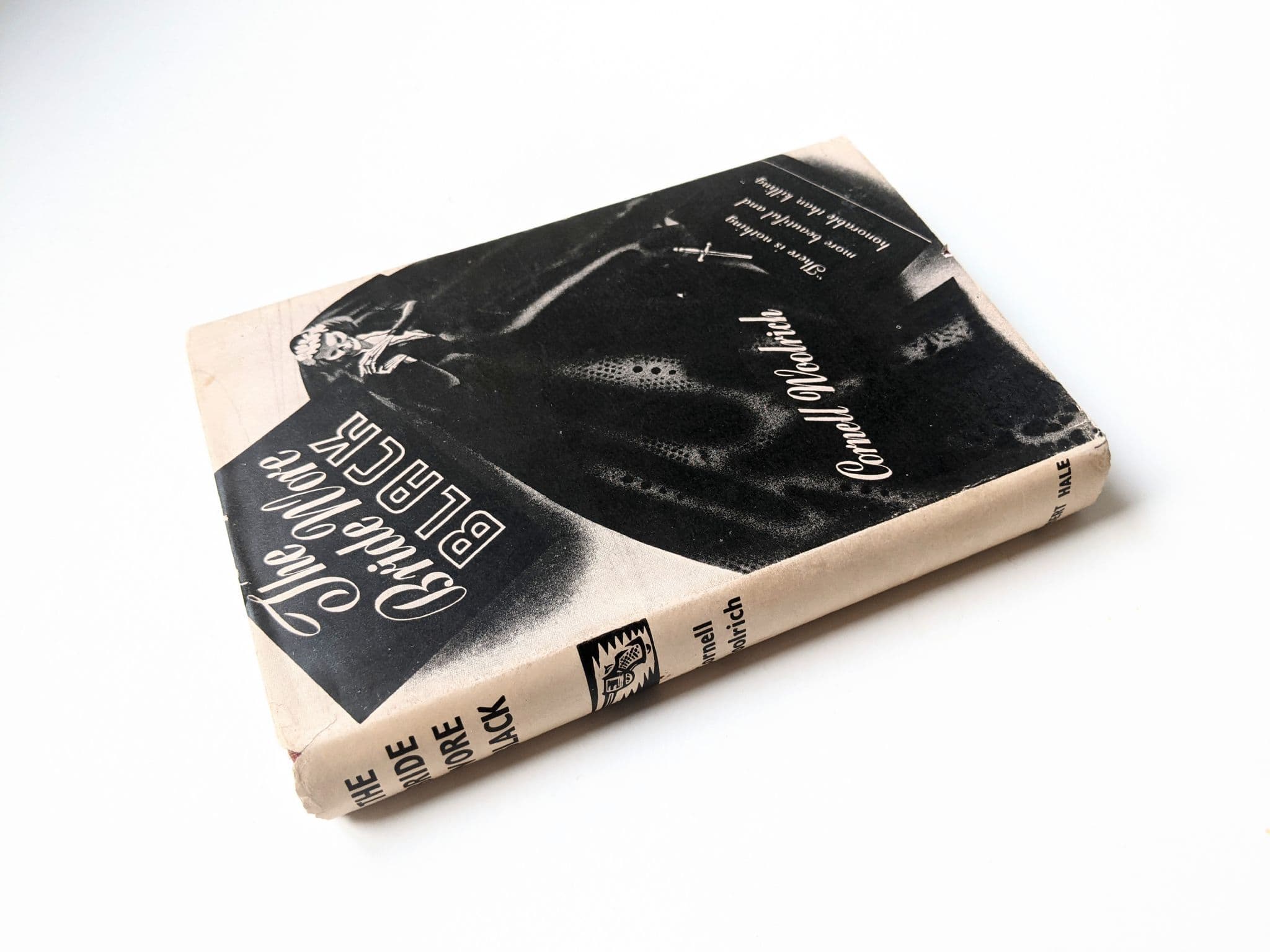 The Bride Wore Black by Cornell Woolrich First UK Edition Robert Hale 1942