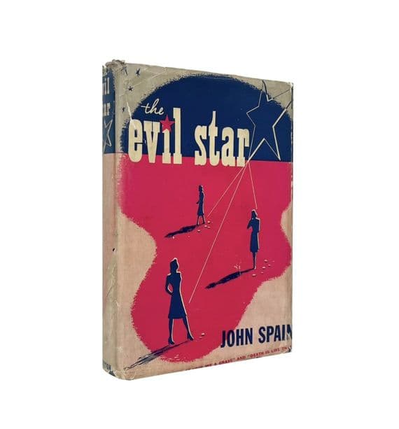 The Evil Star 1944 First Edition VG+/Near VG – John Spain (Cleve Adams)